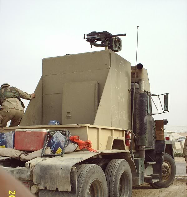 paperhobby: M915 "Gun Truck" 1:35