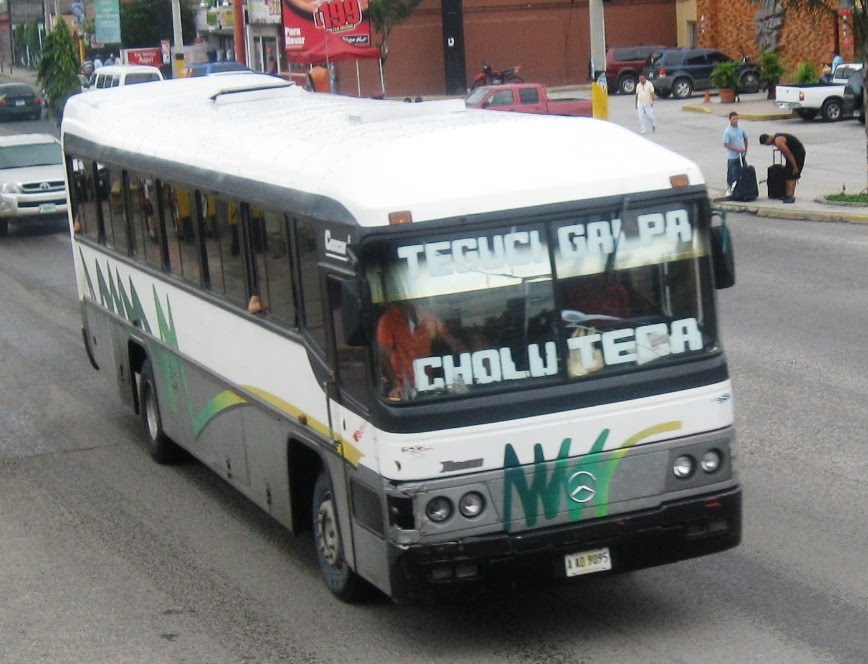 BUSES DE HONDURAS-HONDUBUS: BUSES QUE PASAN POR EL AEROPUERTO (1)