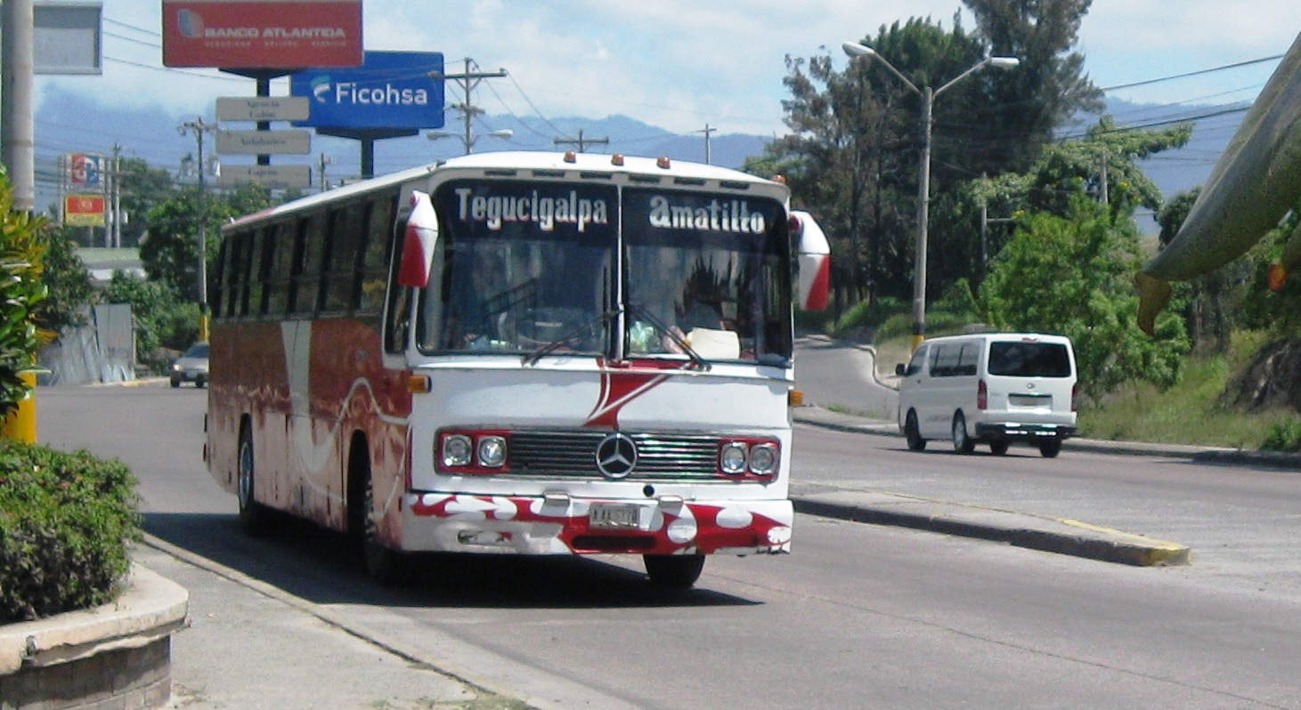 BUSES DE HONDURAS-HONDUBUS: GALERIA VARIADA