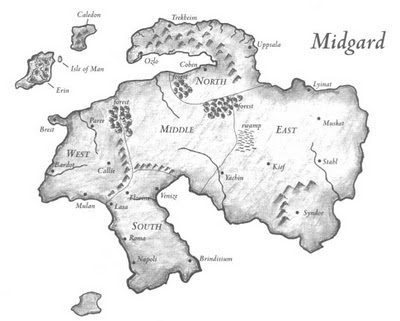 Old Maps, Expeditions and Explorations: Midgard