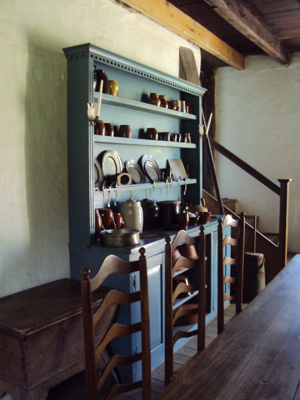 Curious Acorn: Stepping back - the 1790's kitchen