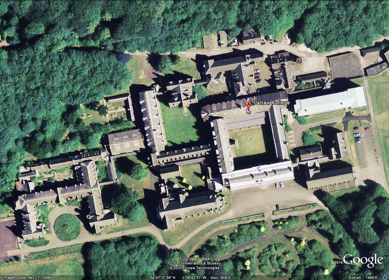 Let The Welkin Ring: Ushaw College from the Air
