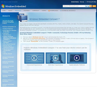 Discover the Windows Embedded Experience: Windows Embedded Compact 7 ...