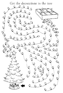 XMAS COLORING PAGES