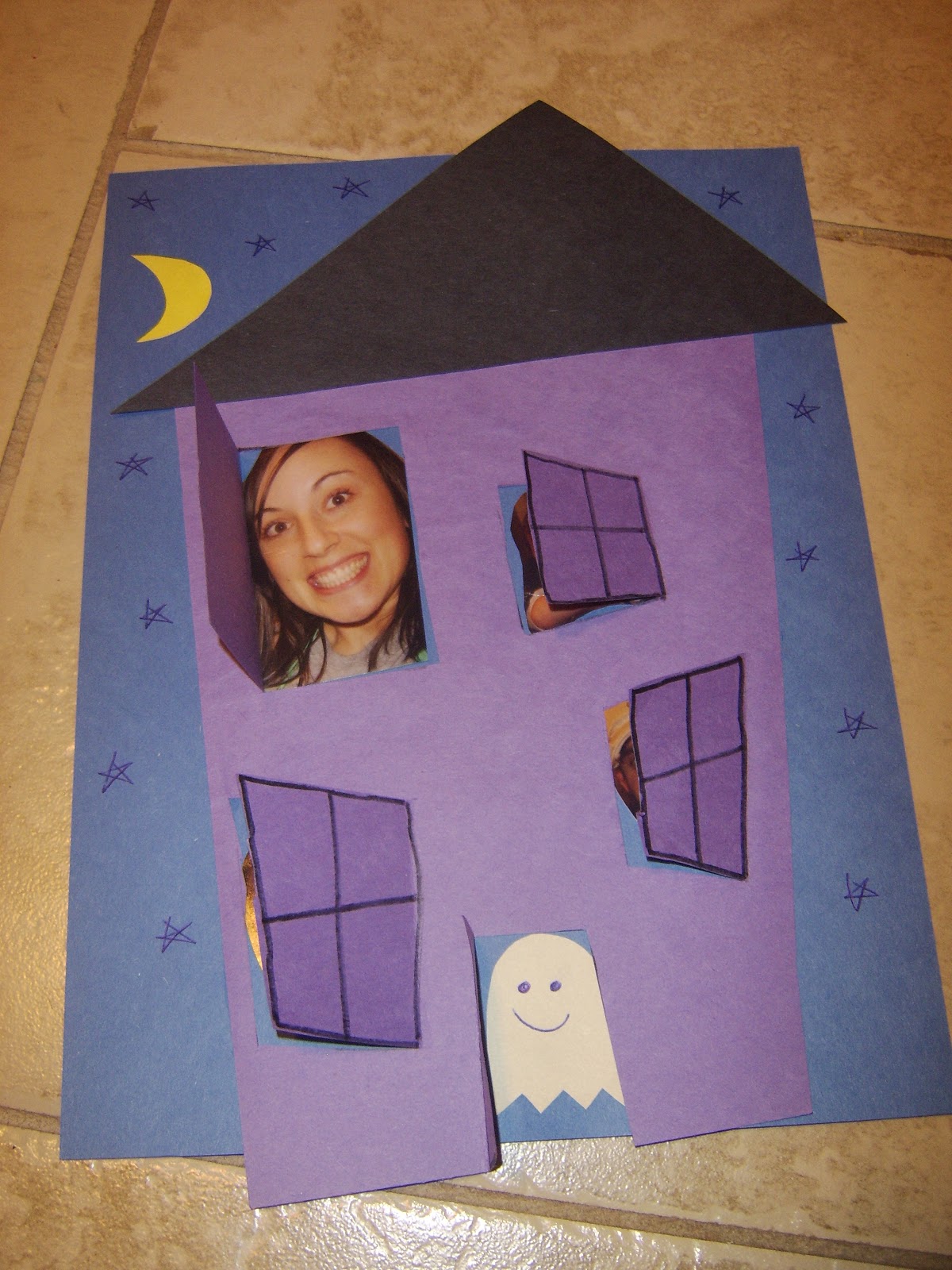 Little Family Fun: Peek-a-Boo Haunted House