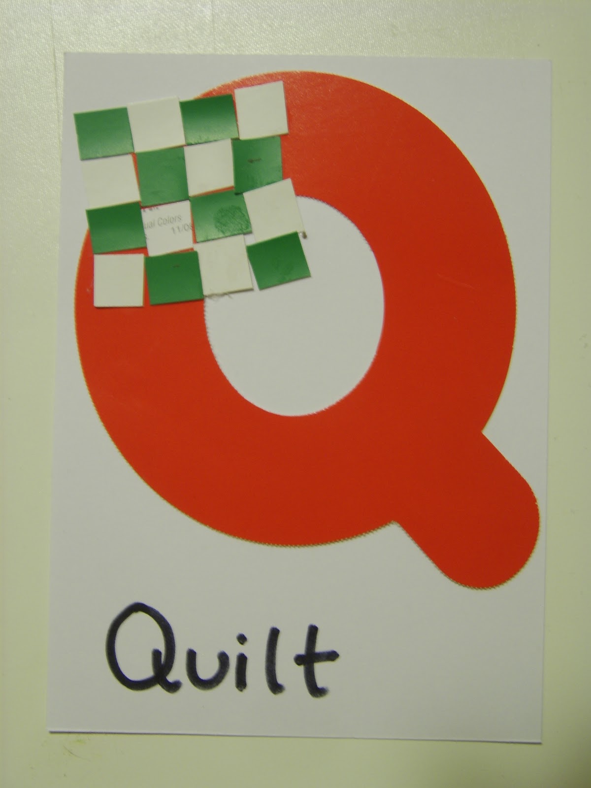 Little Family Fun: Q is for QUILT