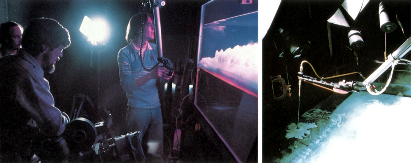 The Single-Minded Movie Blog: Old School Effects: The Cloud Tank