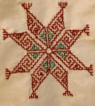 Birds of Ohio: Kasuti: Traditional Embroidery from India