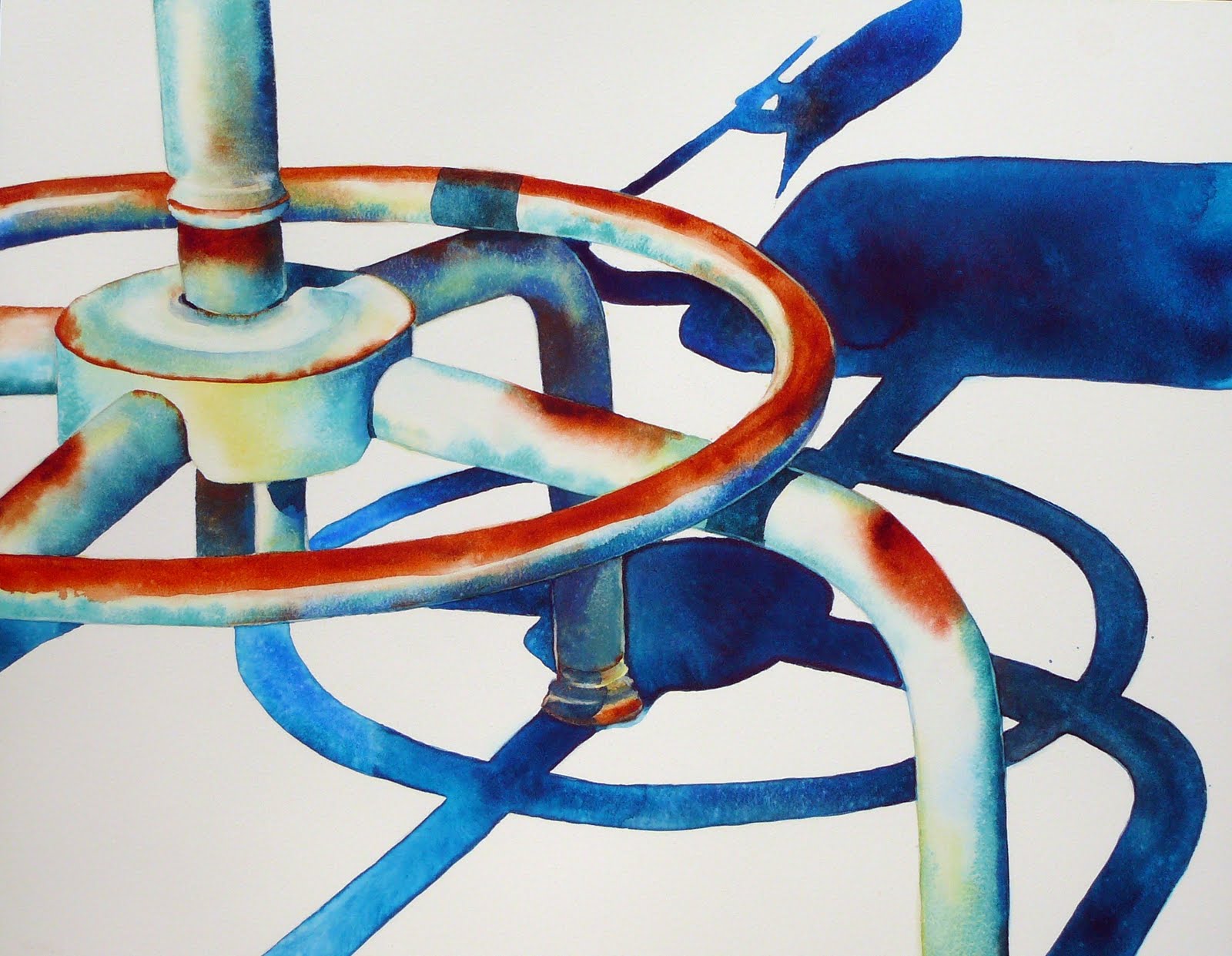 ariel freeman fine art: Watercolor Workshop: The Planning Phase