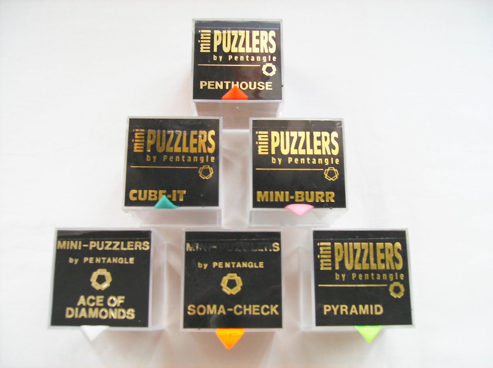Gabriel Fernandes' Puzzle Collection: Mini Puzzlers by Pentangle ...