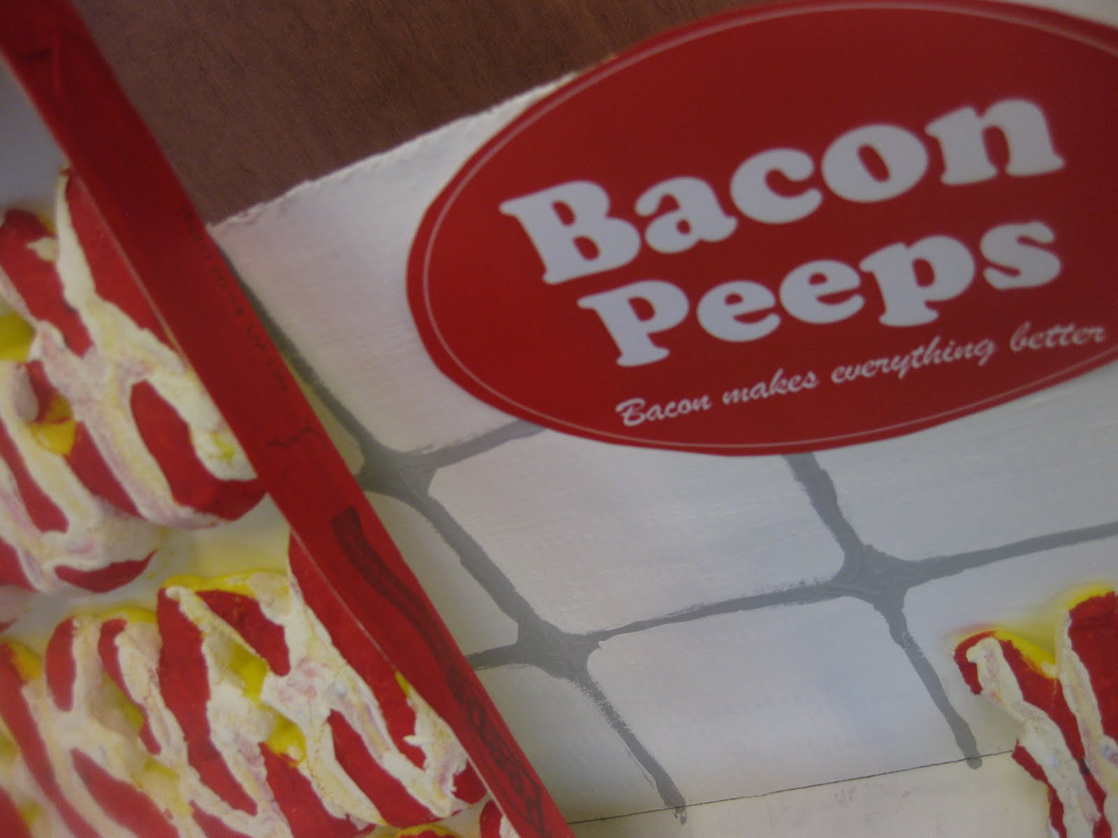 PEEPS Diorama Contest: Bacon PEEPS