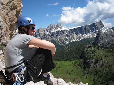 Luc and Cassy: Climbing Cinque Torri