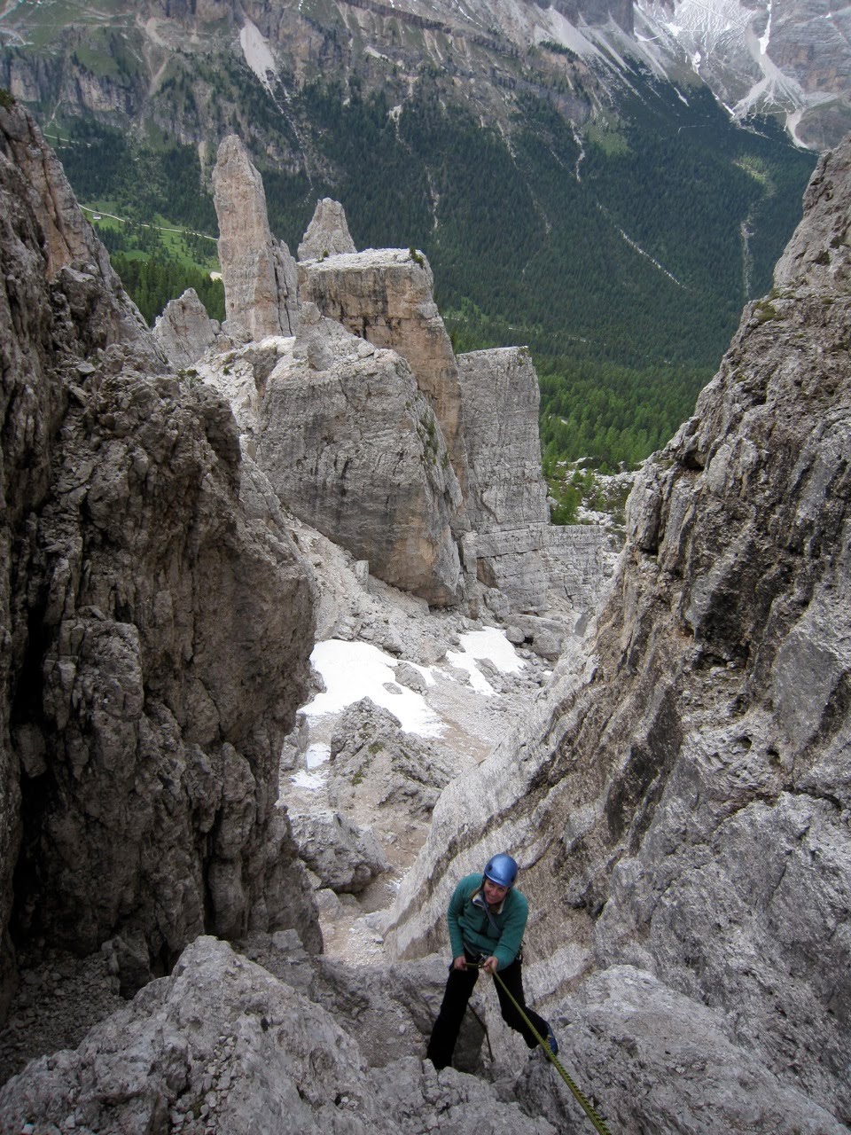 Luc and Cassy: Climbing Cinque Torri