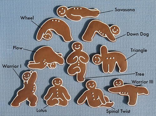 High Street Yoga: Soooo Cute! Yoga Pose Cookies and Cookie Cutters