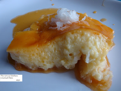 Saju's Kitchen: Coconut Flan