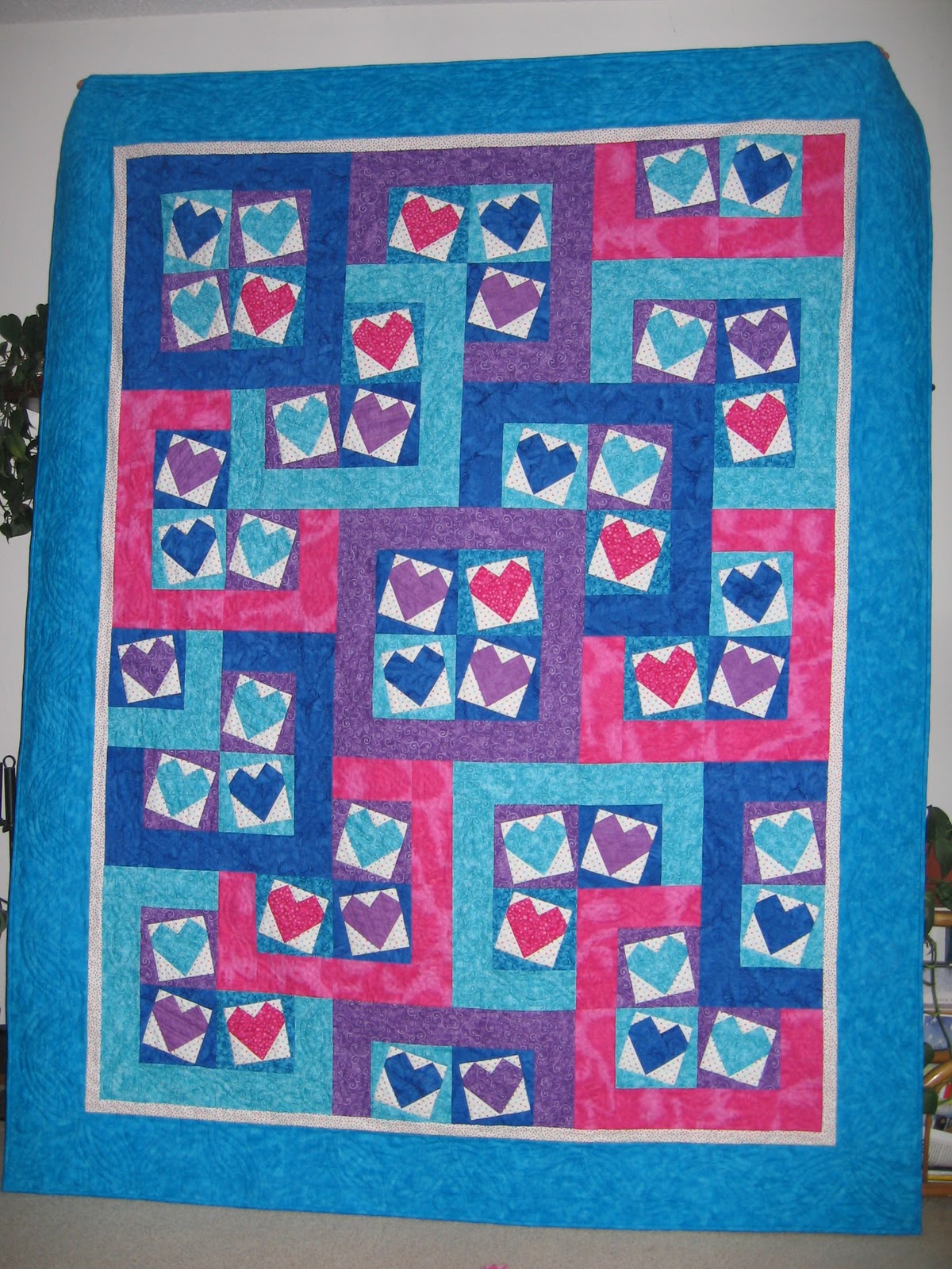 Canuck Quilter: Now Showing: "Heart Mania"