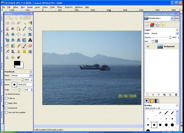 Rowrow GIMP Cropping Foto Dengan Aspect Ratio Rowrow GIMP Cropping Foto Dengan Aspect Ratio