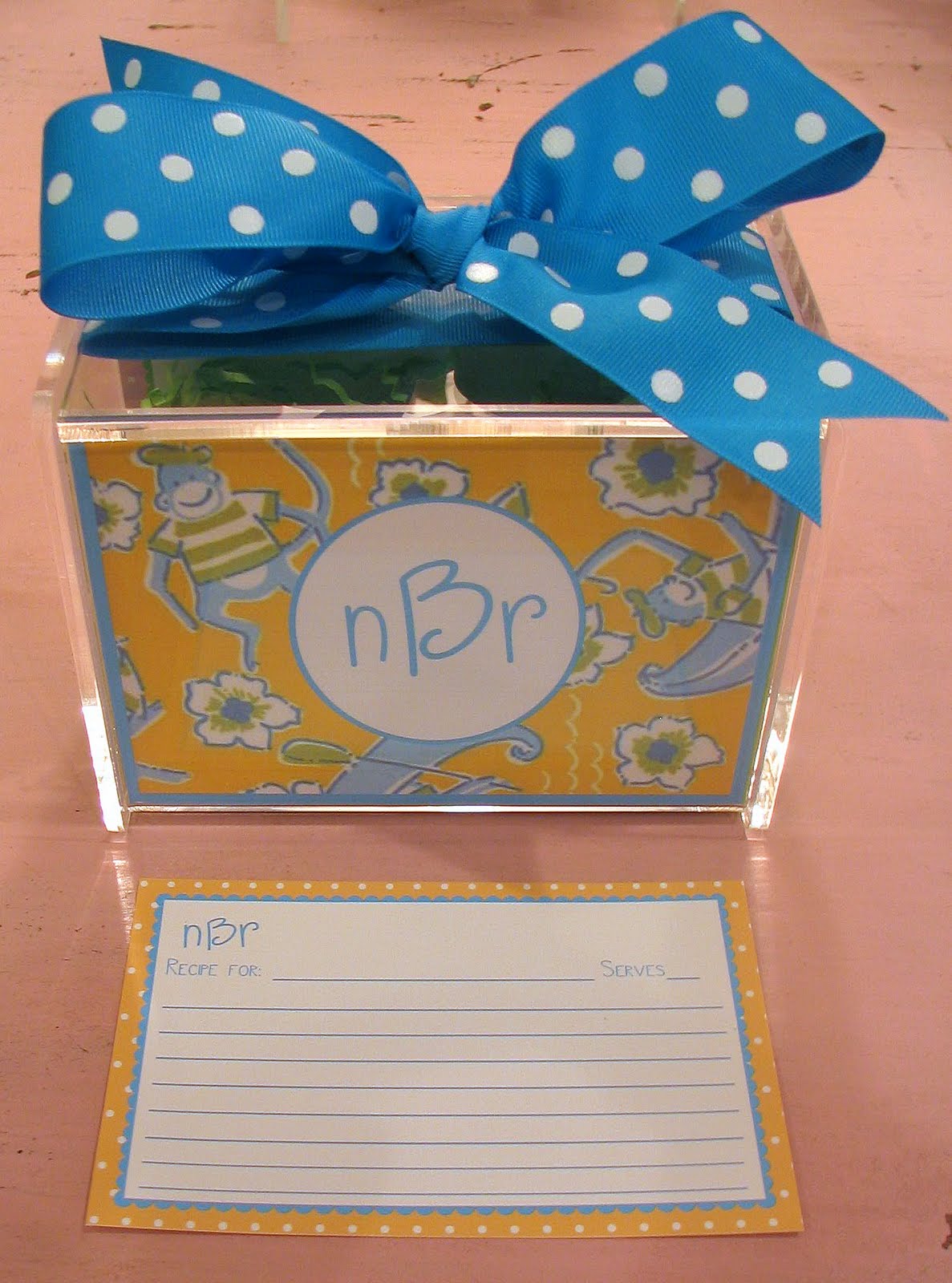 Preppy Paper Girl: Preppy Lilly Recipe Boxes!