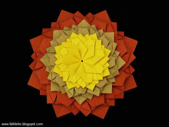 Falk Brito Origami: Mandala de Origami
