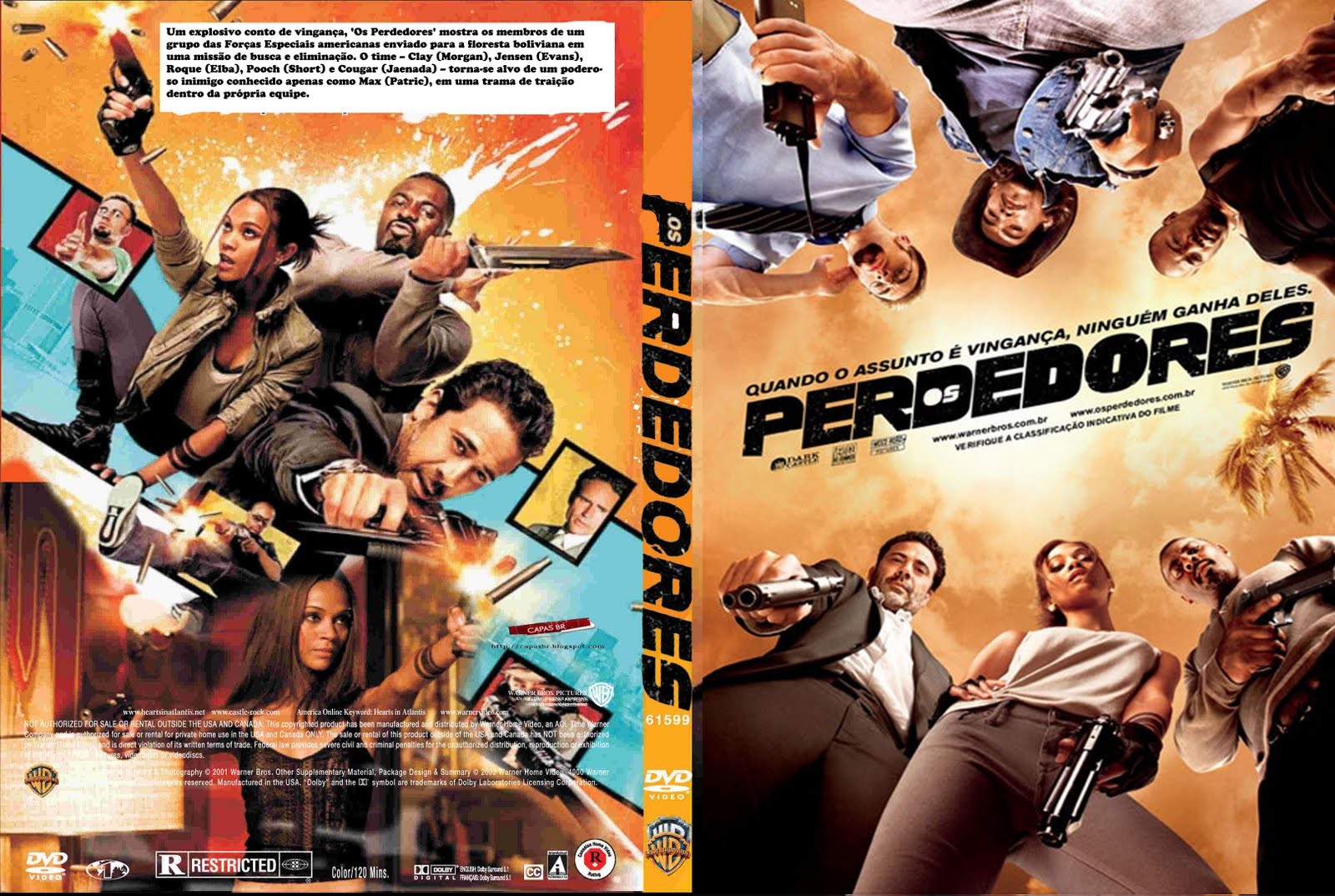 CAPAS DE DVDS GRATIS: OS PERDEDORES