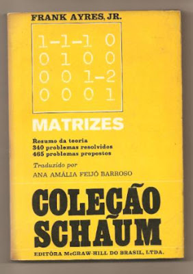 Mir Moscou Exatas.: Matrizes Coleção SCHAUM