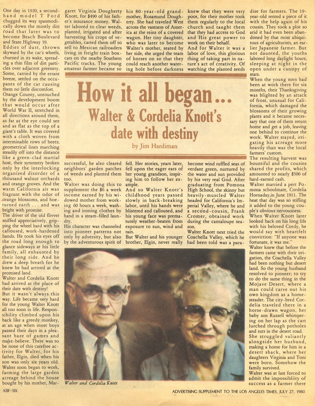 Meet The World: Knott's, 30 Years Ago - Part 1