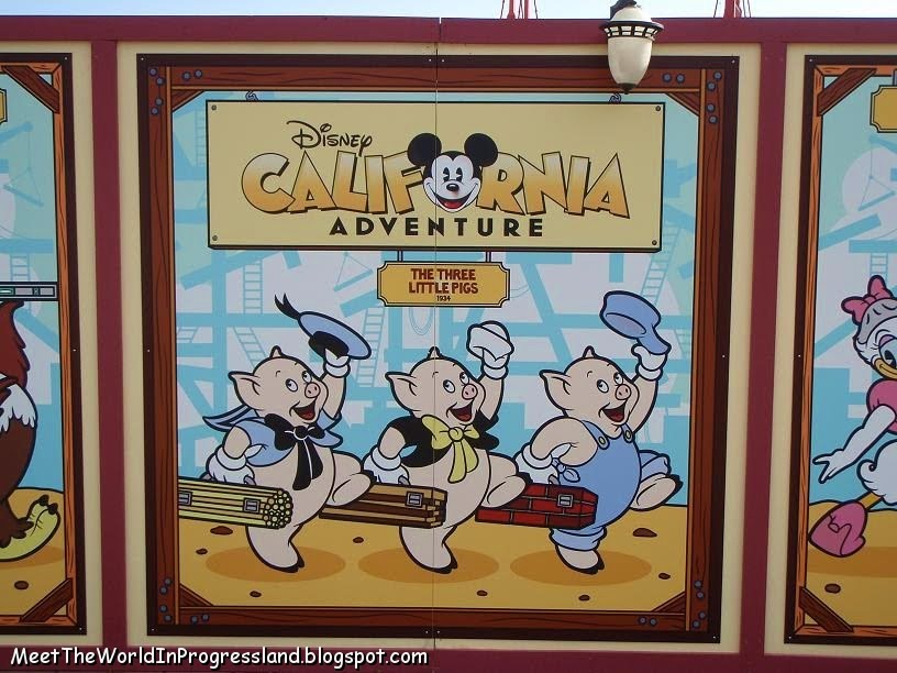 Meet The World: Disney's Construction Wall Adventure!