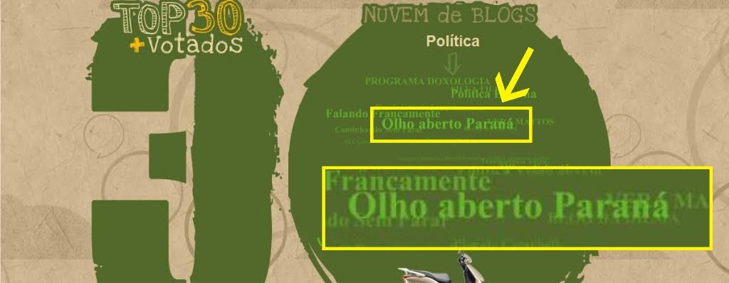 Olho Aberto Paraná: Olho aberto Paraná entre os 30 blogs mais lidos do ...