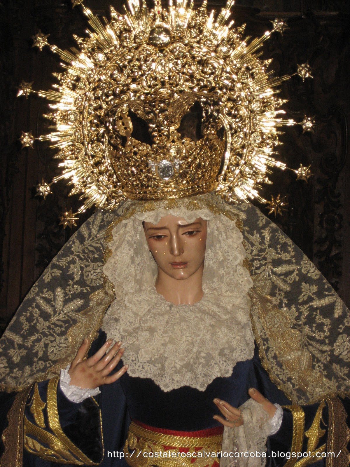 Costaleros del Calvario: Reina de los Mártires 2009
