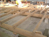 Building: Floor joists, boundries joists, dwangs and braces