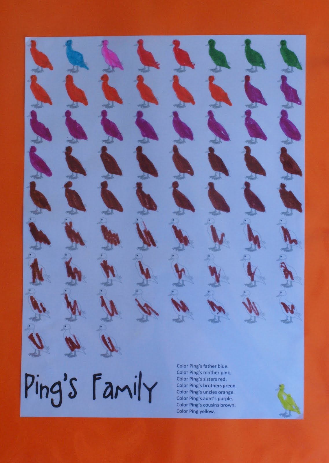 Literature Unit: Story About Ping