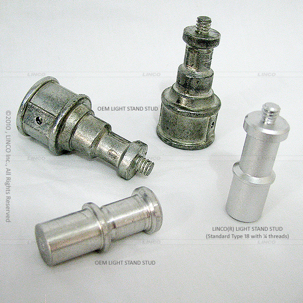 Video/Photography light source: Top Mounting Stud