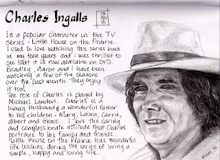 Serena Lewis: Charles Ingalls sketch