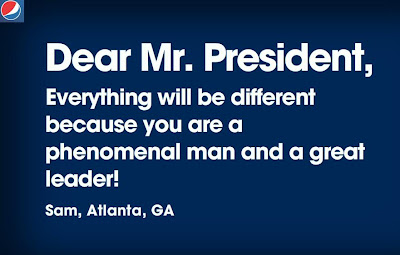 PEPSI Changes Logo to Coincide With Historic Age of Obama ...Update ...