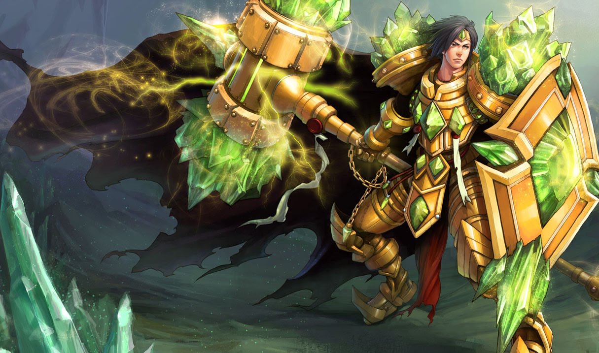 League of Legends Wallpaper: Taric - The Gem Knight