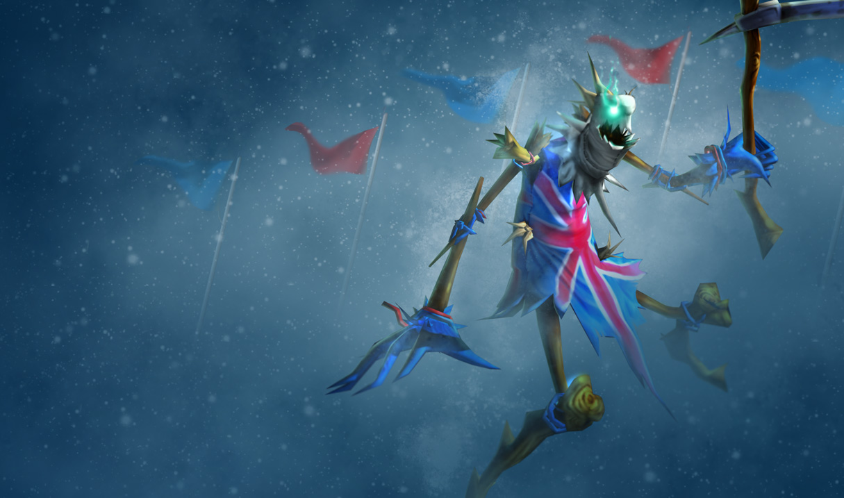 League of Legends Wallpaper: Fiddlesticks - The Harbinger of Doom