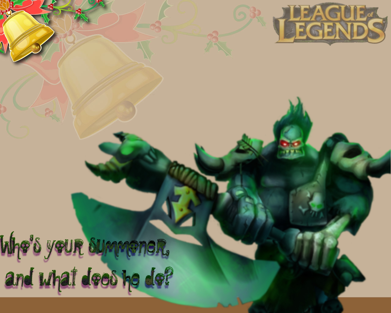 League of Legends Wallpaper: More LoL Christmas Wallpapers