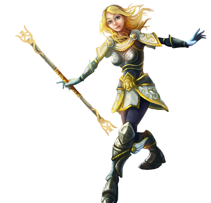 League of Legends Wallpaper: Cut Outs