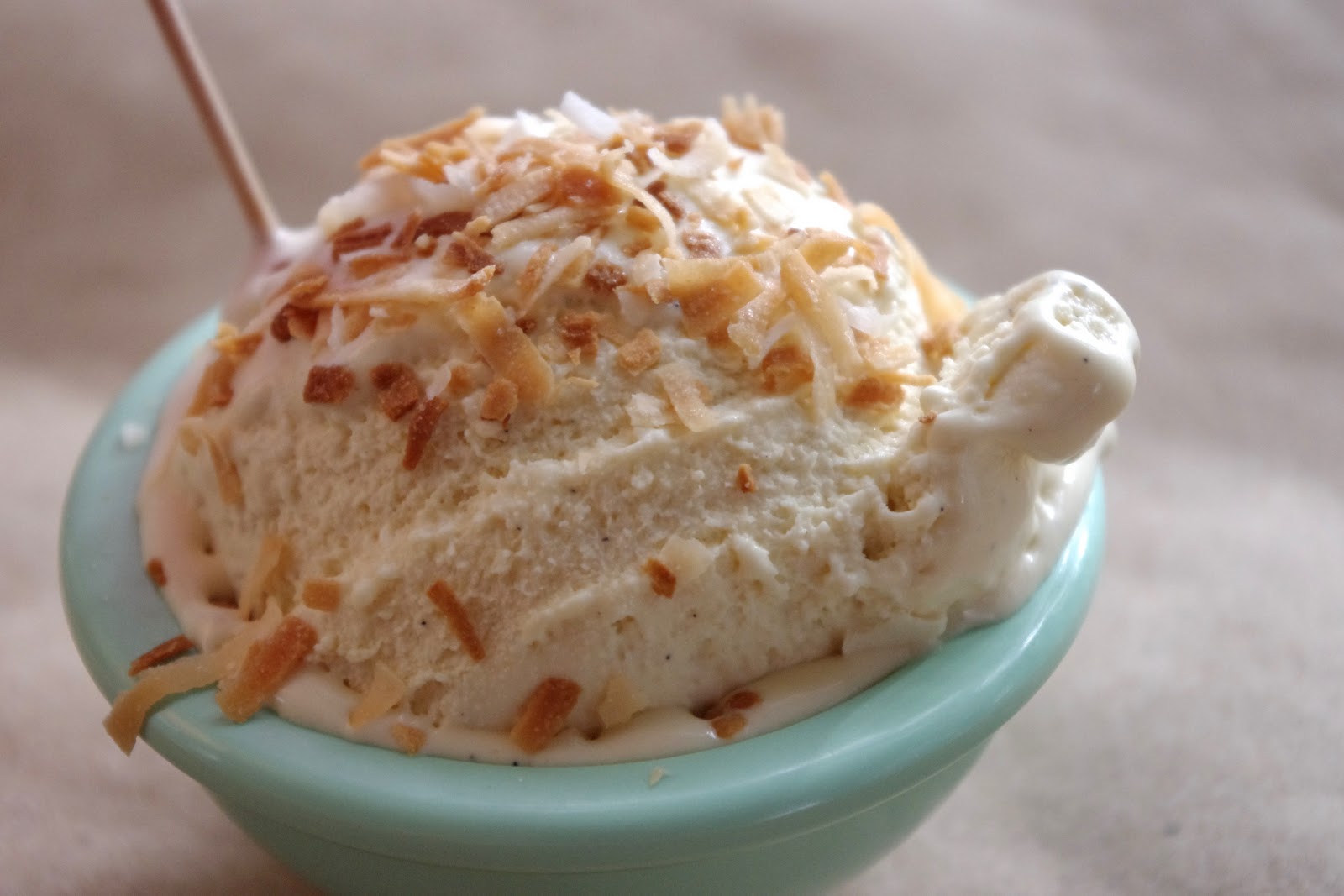 M Cubed: Toasted Coconut Ice Cream