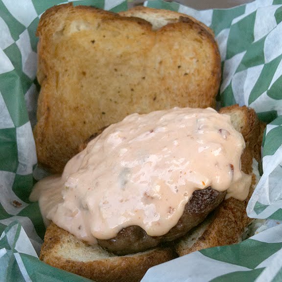 The Philadining Blog: Frog Burger - Backyard grilled flavors and ...