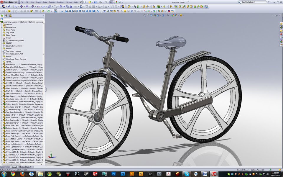 fahrrad: CAD Screenshots