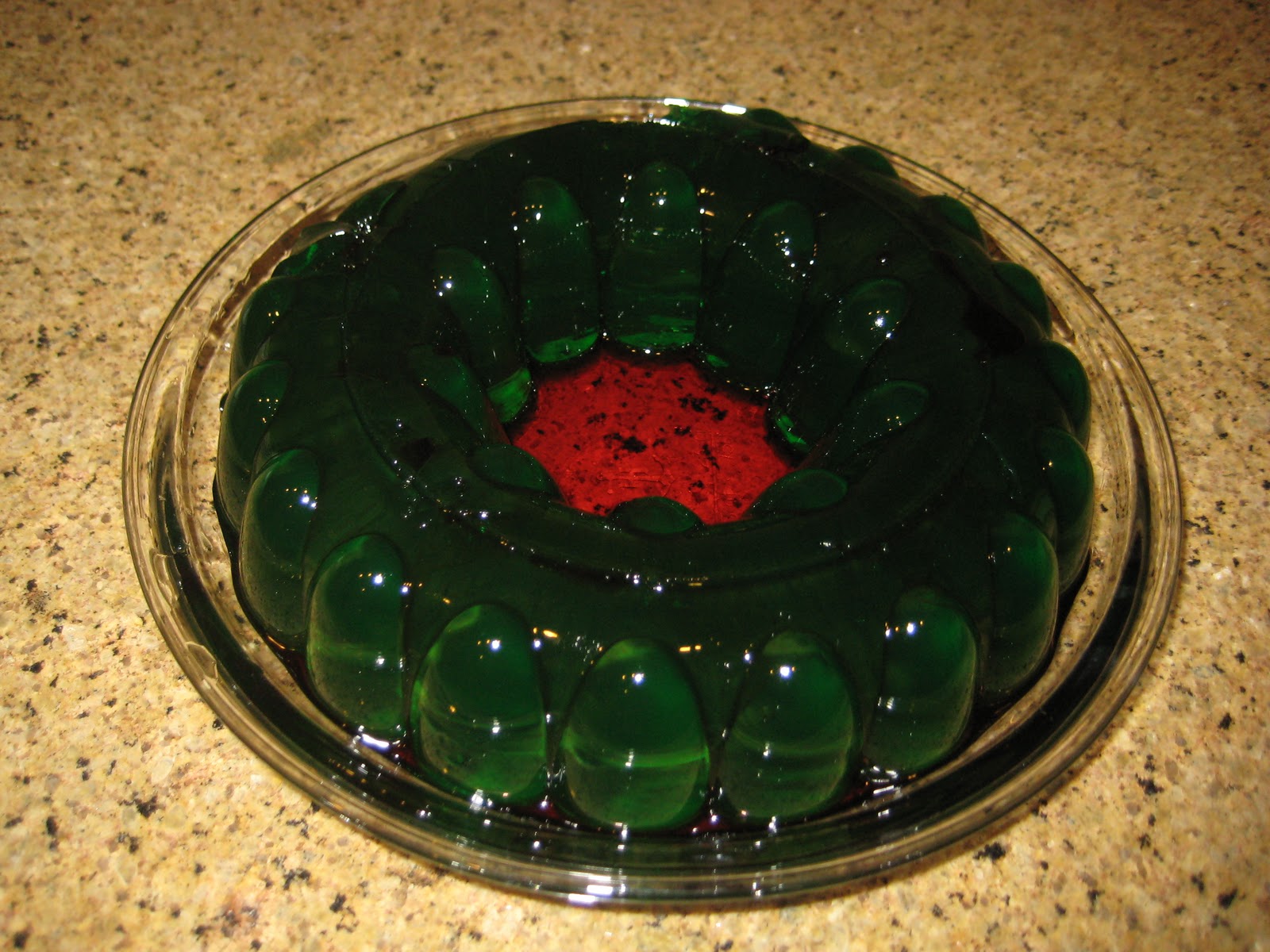 {change of venue}: DIY: Festive Tipsy Jello Mold + Jingle Bell Shoes