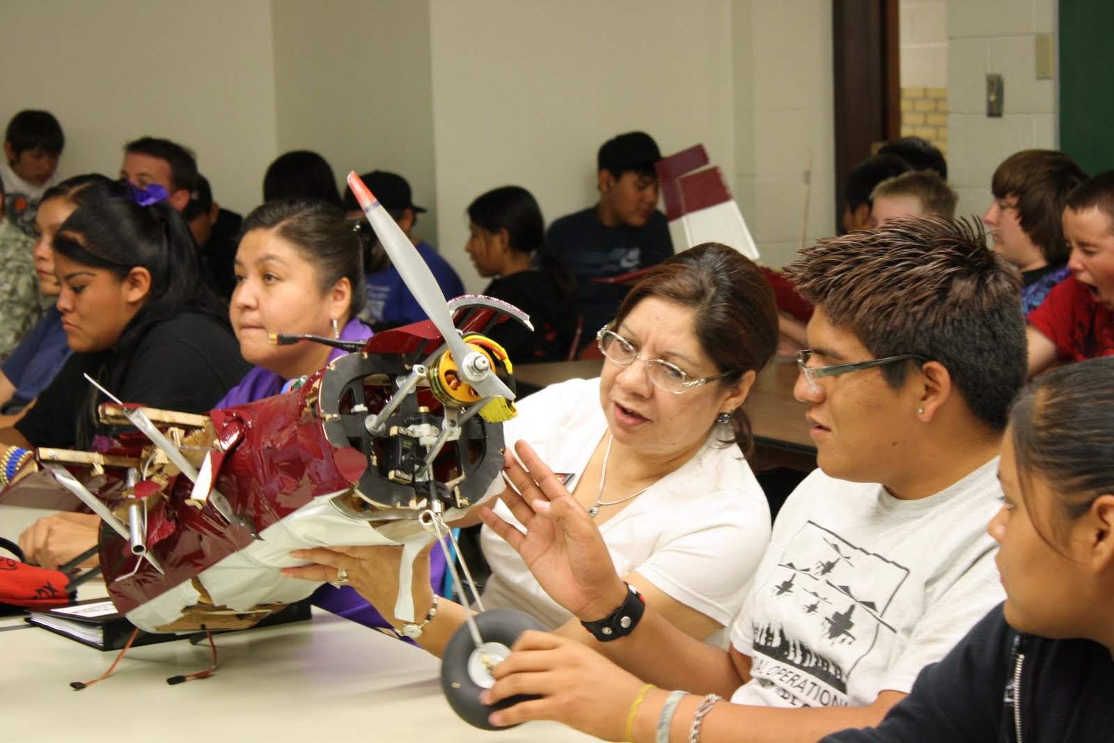STEM @ Mescalero Apache High School: Mescalero students excited about ...
