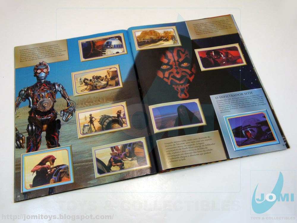 JoMi toys: 1999 Star Wars Episode I - Merlin - Sticker Collection