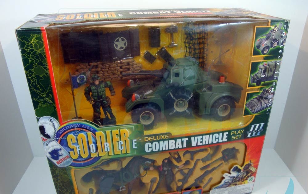 JoMi toys: Soldier Force Deluxe Combat Vehicle Playset - Armored Car