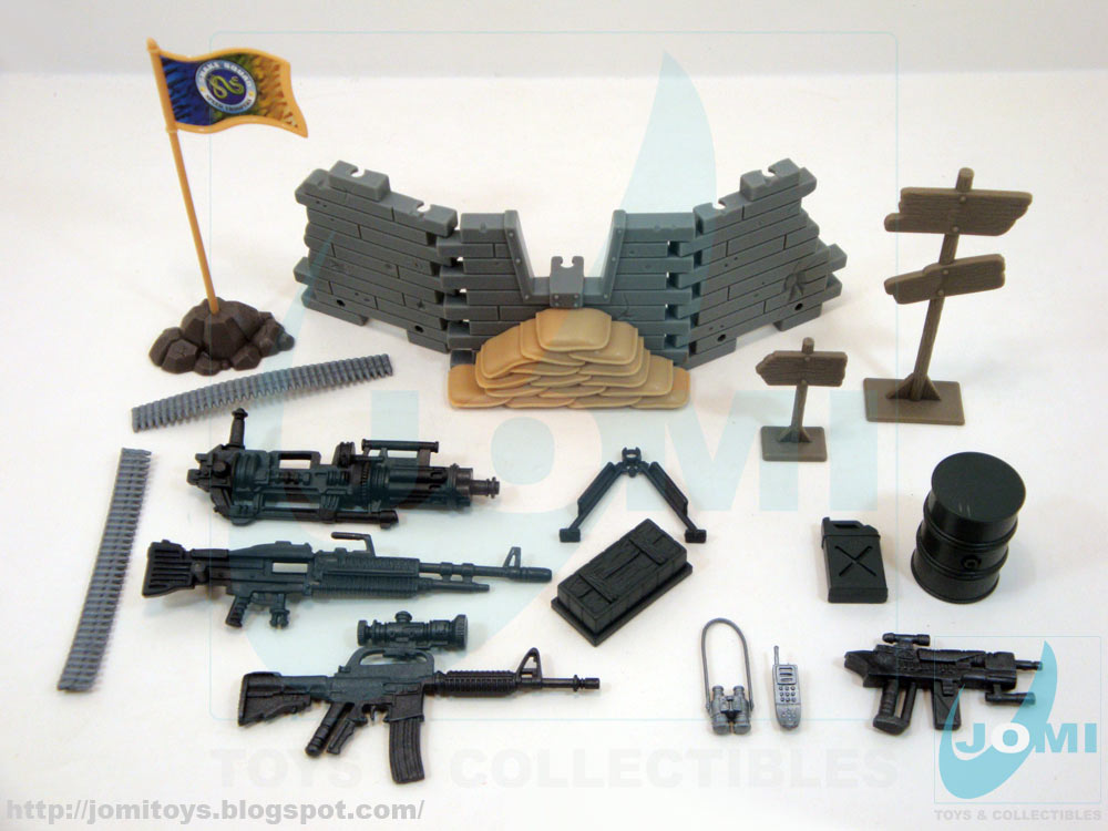 JoMi toys: Soldier Force Series I Deluxe Action Figure Play Set
