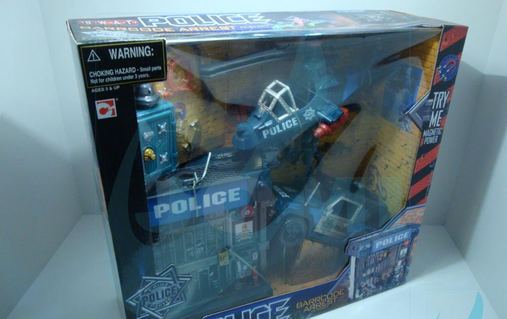 JoMi toys: SWAT Police Barrcode Arrest Playset
