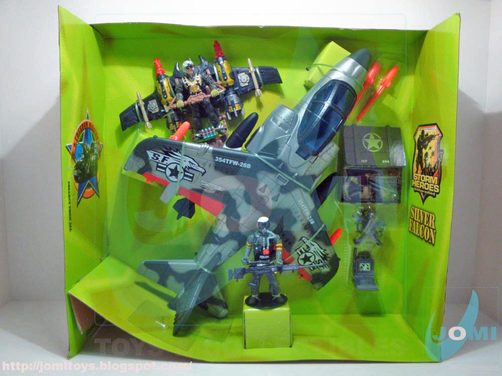 JoMi toys: Soldier Force V Silver Falcon Playset