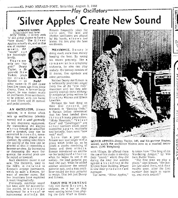 Thinkerum Gatherum: Rare Silver Apples Article
