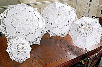 Jane Austen Today: Lace Parasols to Complete Your Regency Dress